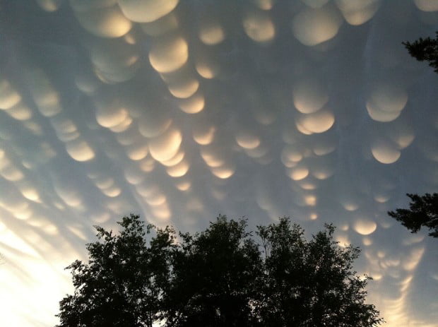 Crazy clouds :) - 9GAG