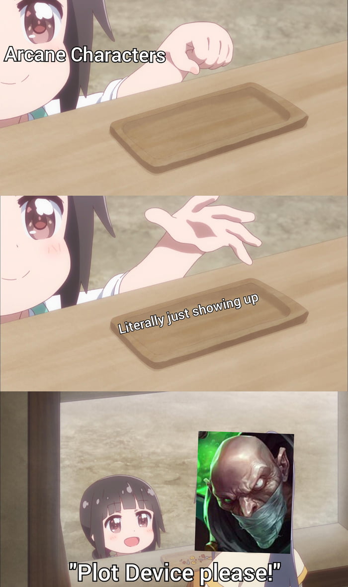 Singed's entire role in Arcane - 9GAG