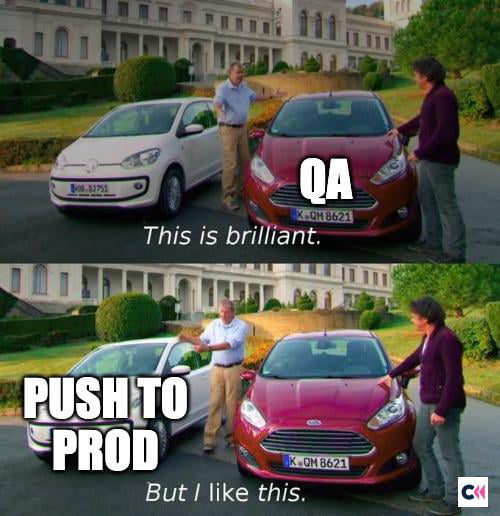 Let's not get bogged down with who pushed what code to where.... - 9GAG