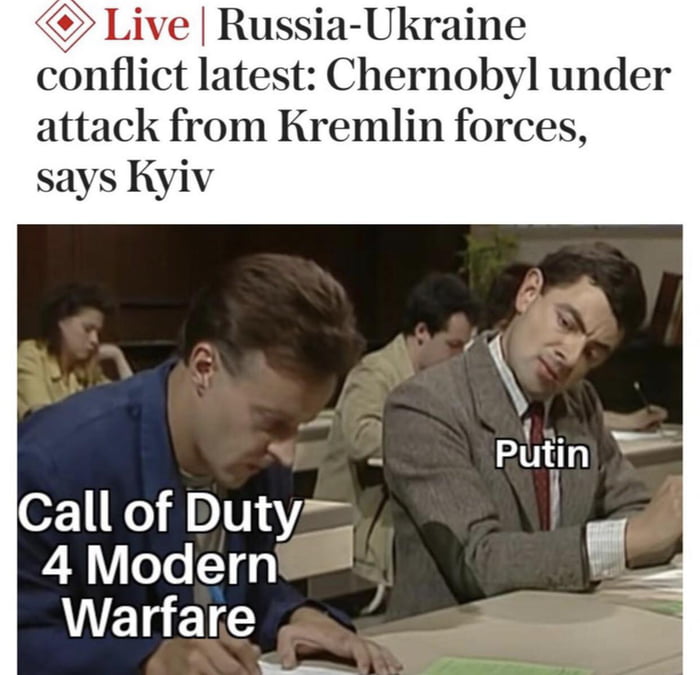 Zakhaev’s plan is all coming together - 9GAG