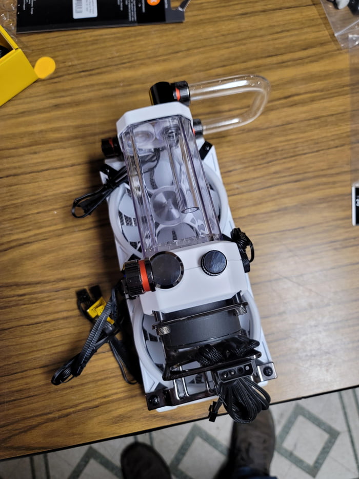 4 hours later, one tube installed - 9GAG