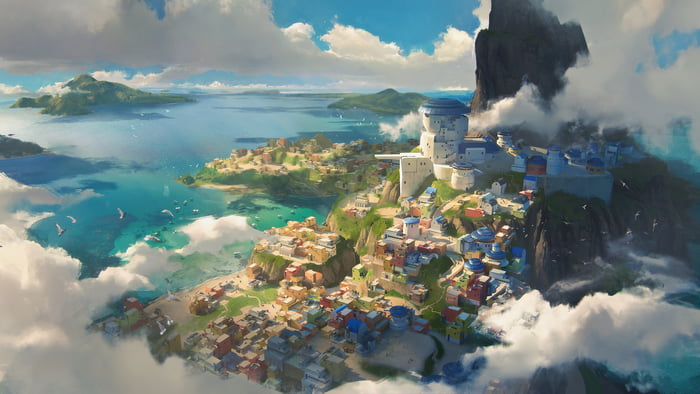 Island Town by Jonathan Bertaud - 9GAG