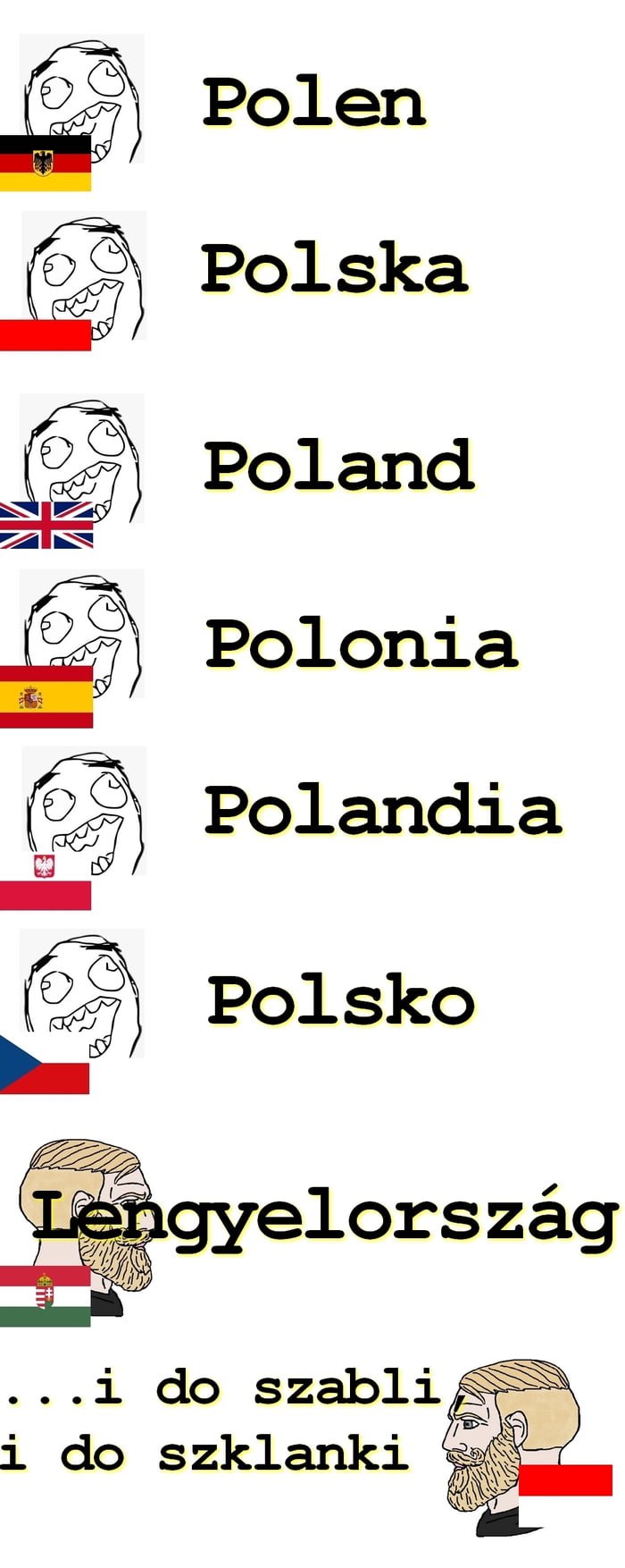Different languages - 9GAG