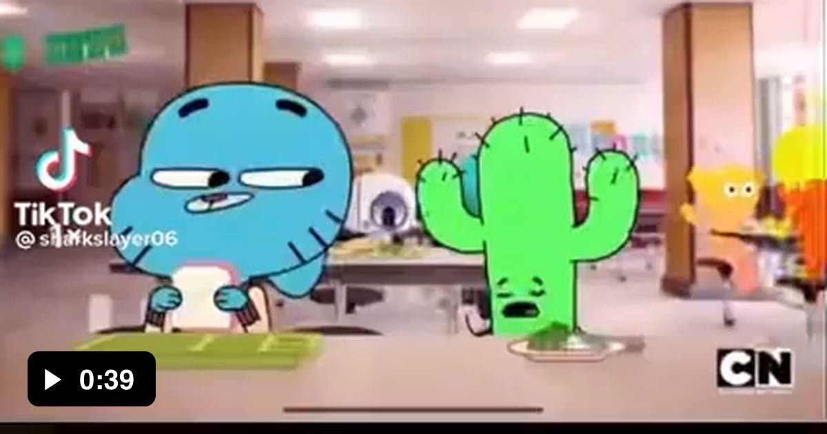 Gumball Watterson Embodiment Of Twitter And Wielder Of Self