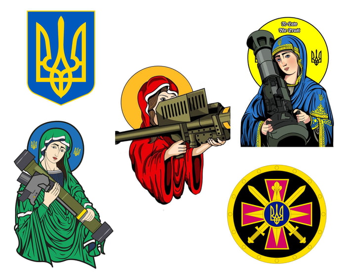 Patron Saints of Ukraine. - 9GAG