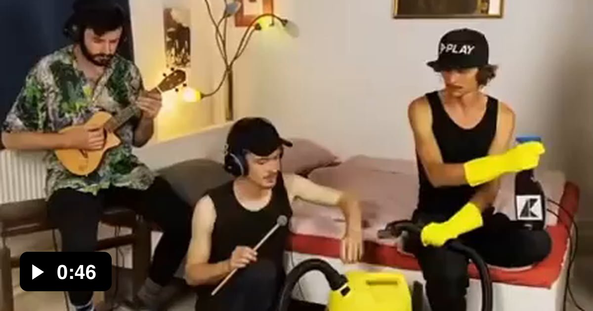 These guys create techno music without a computer - 9GAG