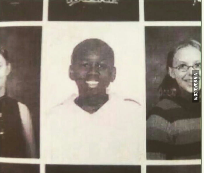 When you're so black they have to change the yearbook background for ...