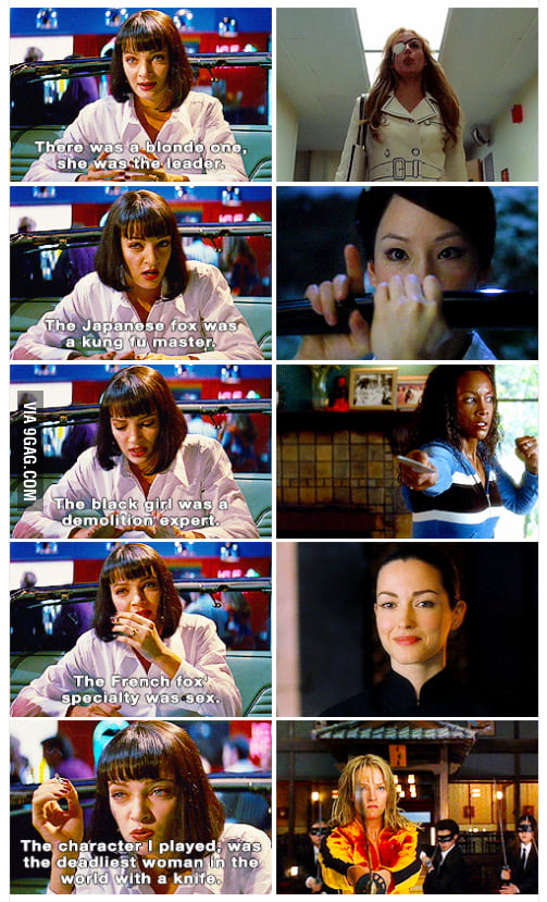 This is why Quentin Tarantino is awesome. - 9GAG