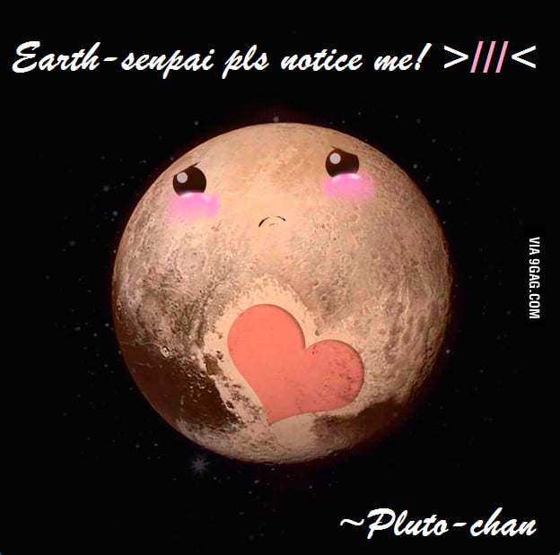 I'd ship that, Pluto-chan x Earth Senpai - 9GAG