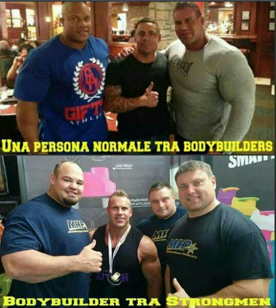 Strongman vs bodybuilder - 9GAG