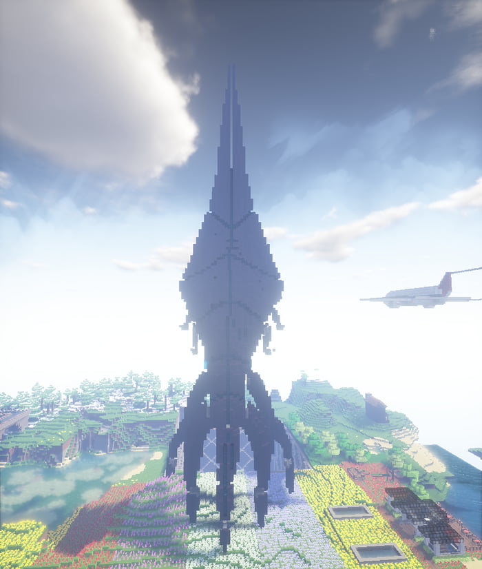 Mass Effect Reaper in Minecraft - 9GAG