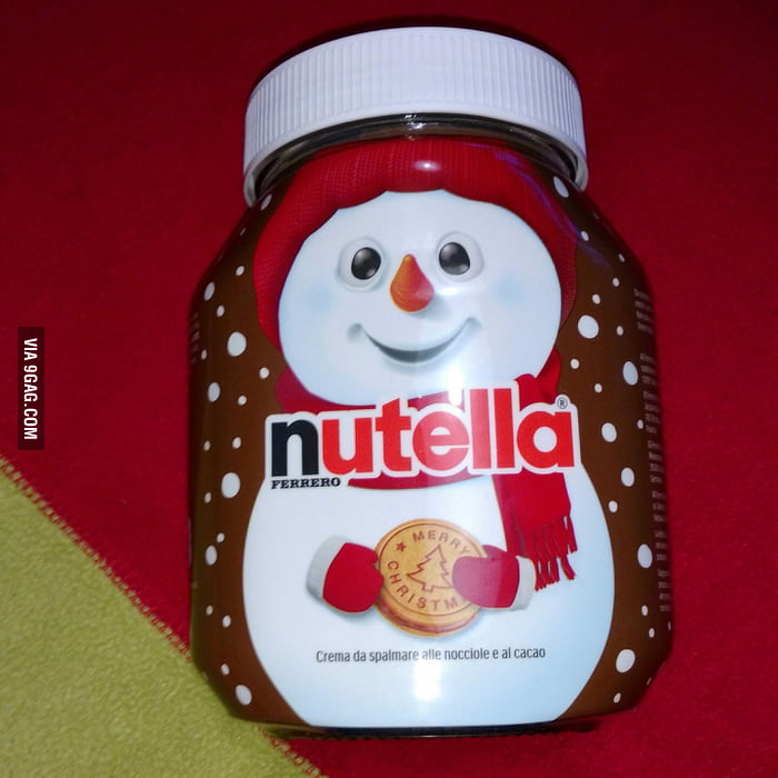 Christmas Nutella - 9GAG