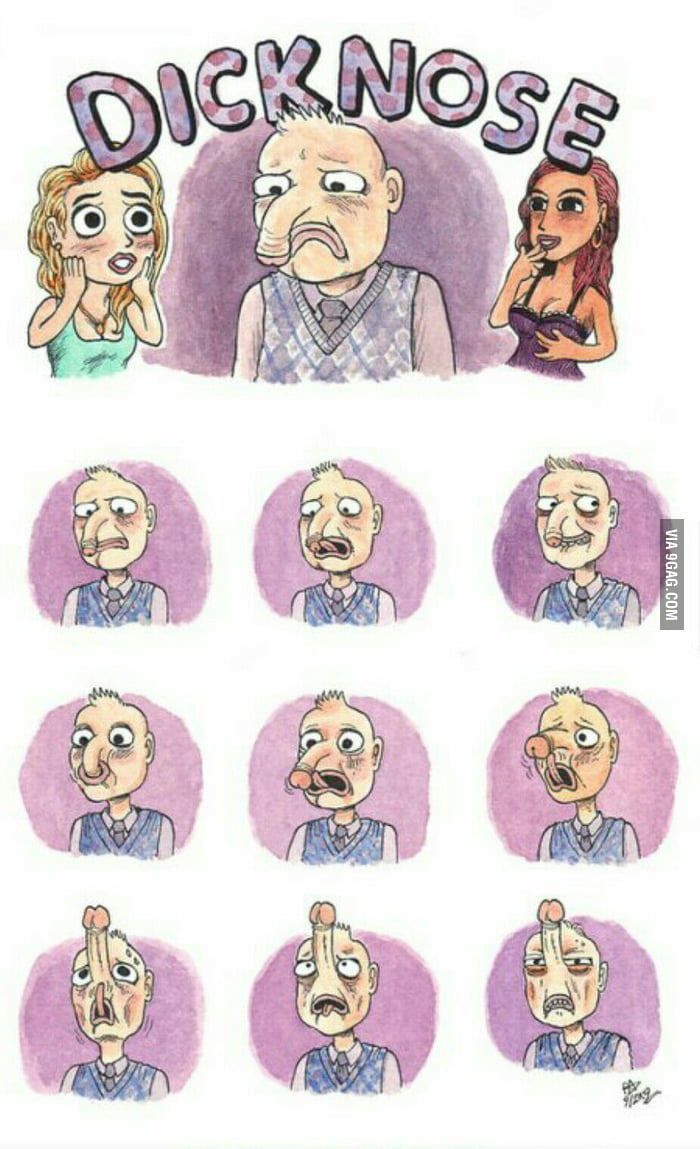 The amazing adventures of dick nose - 9GAG