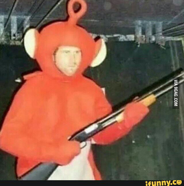 When someone insults Teletubbies. - 9GAG