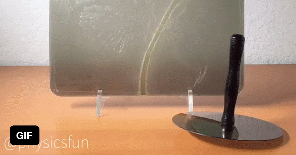 Polage art with polarized light using polarizing sheets - 9GAG