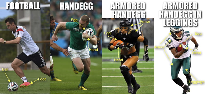 Armored Handegg in Leggins is back - 9GAG