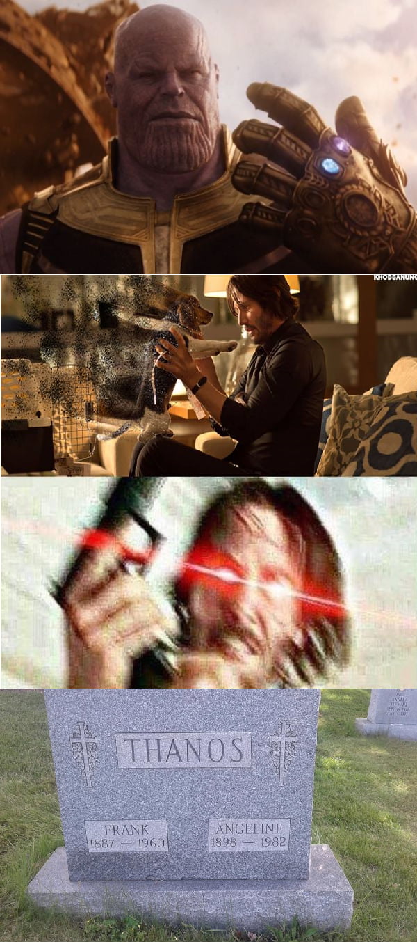 RIP Thanos - 9GAG