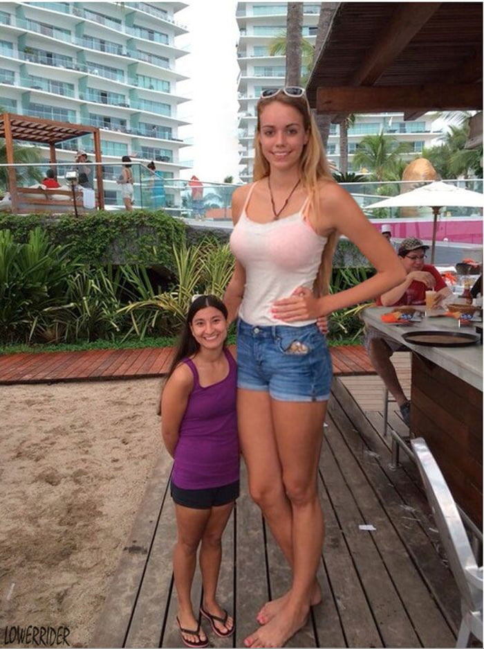 What are your height limits for dating?? How small would you go and how tall would you go? (Left ...