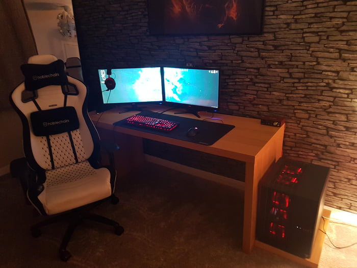 Finished the bulk of my setup, just need to add a few finishing touches ...