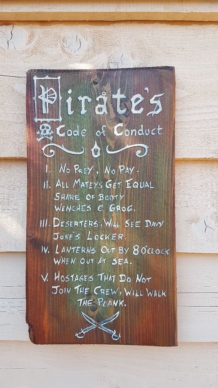Gentleman's code of conduct - 9GAG