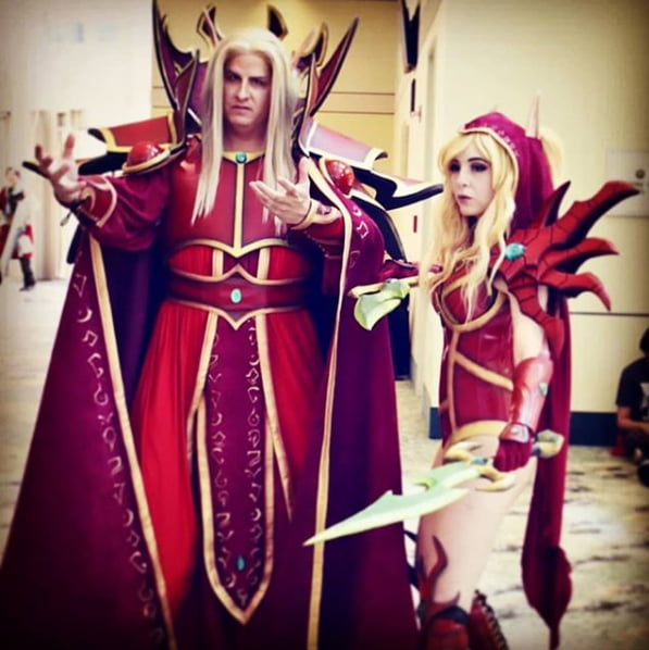 Kael'Thas Sunstrider and Valeera Sanguinar from World of Warcraft Build ...