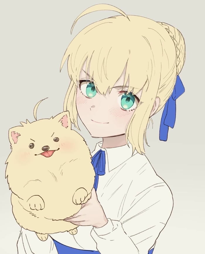 Saber and Floof - 9GAG