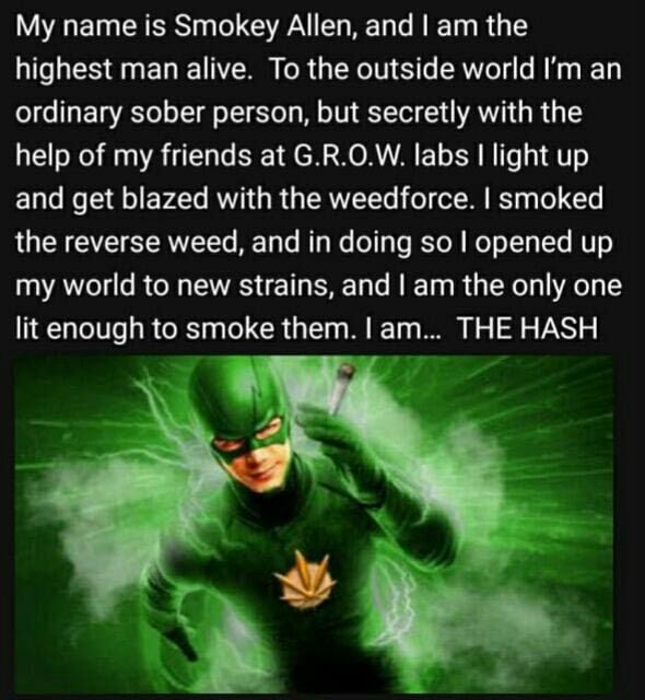 Meet the Smokey Hash Man - 9GAG