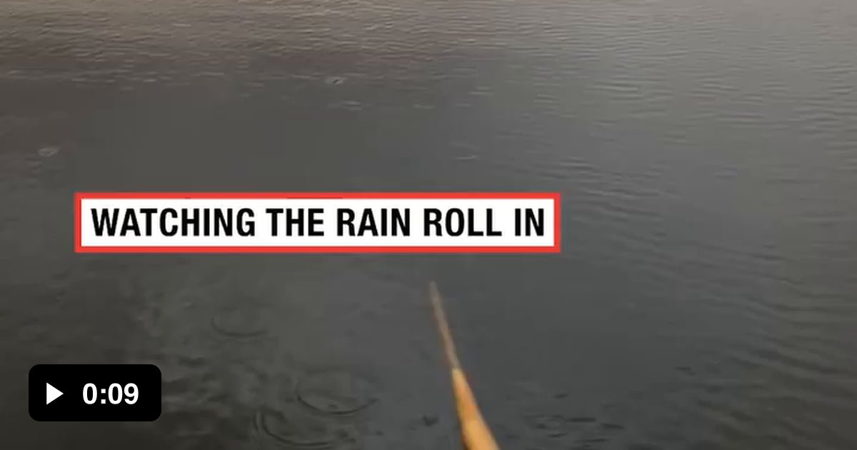 Watching the rain roll in - 9GAG