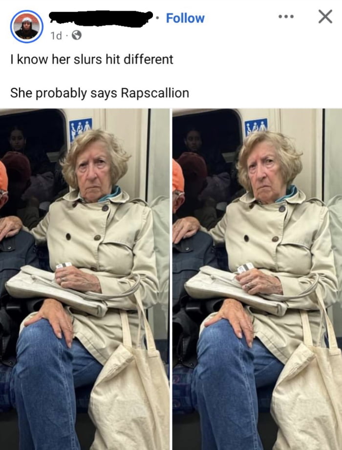 She probably says Rapscallion - 9GAG