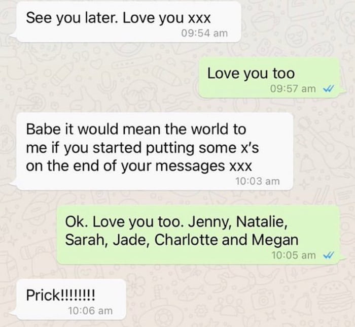 What's the difference between 'Oooh!' and 'Aaah!'? About three inches ...