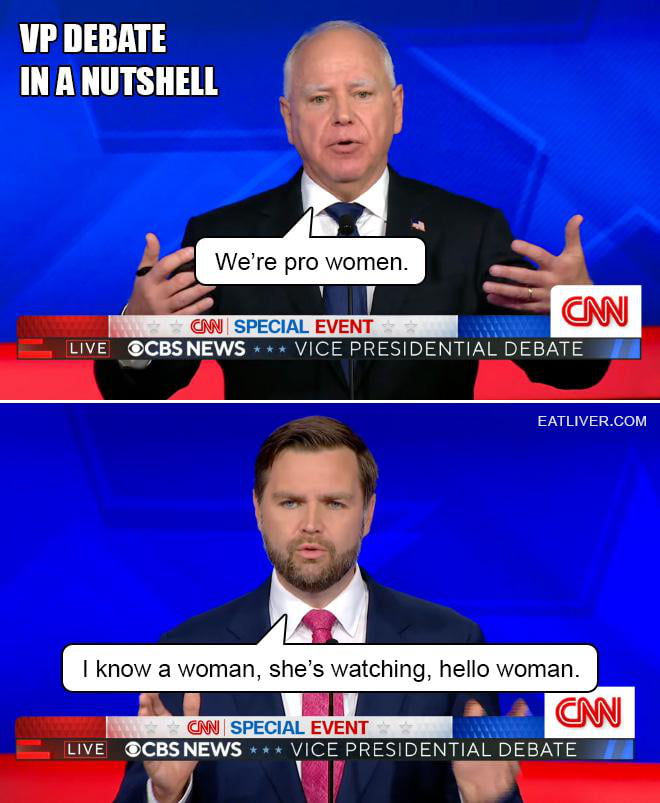 This Year's VP Debate In a Nutshell - 9GAG