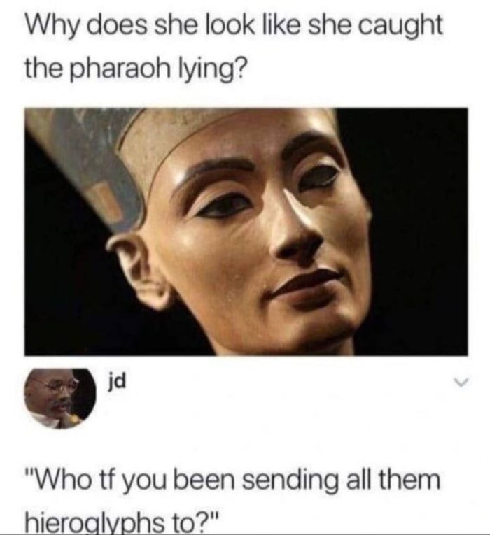 And she ain’t even buying the lie😂 - 9GAG