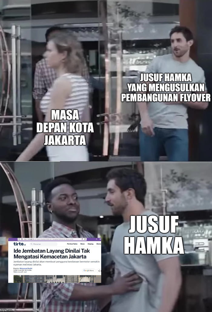 Siapa dia? Robert Moses-nya Indonesia? - 9GAG