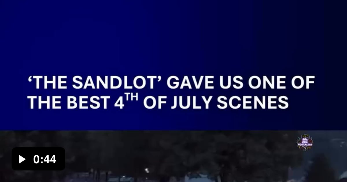 The Sandlot's iconic 4th of July scene never gets old. - 9GAG