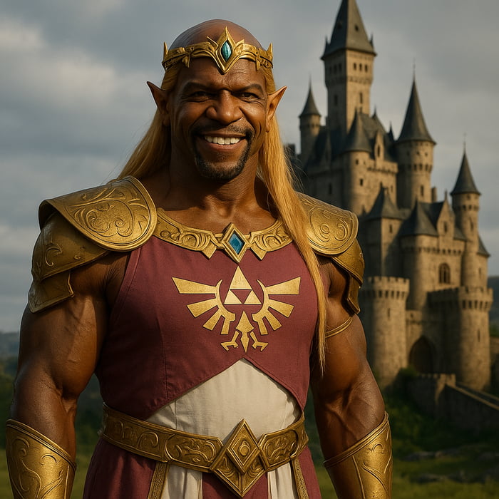 Terry Crews confirmed as Zelda in the upcoming live-action movie. (Yeah ...