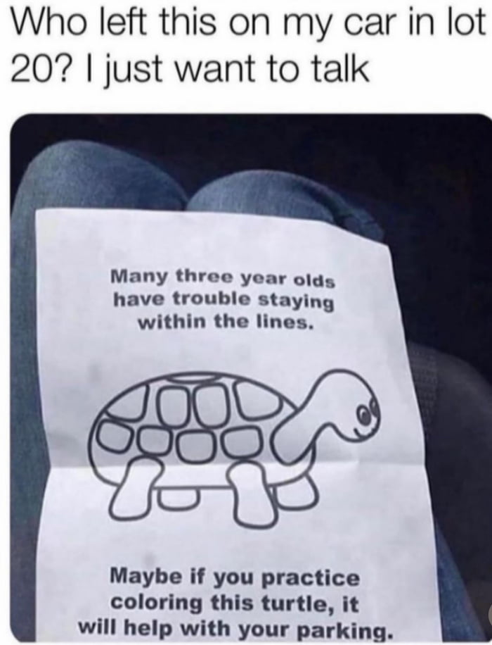 Someone left this on my car, I just want to talk - 9GAG