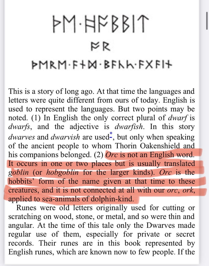 Orcs = Goblin from the Hobbit. Orcs created by Morgoth (corrupted elves ...