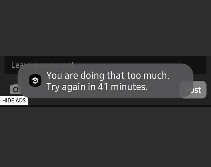 Wtf is going on with 9gag? This message appears when I try to upload ...