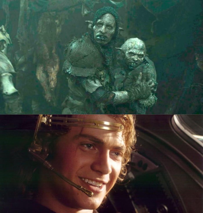 Finally Anakin can do a crossover he would enjoy - 9GAG