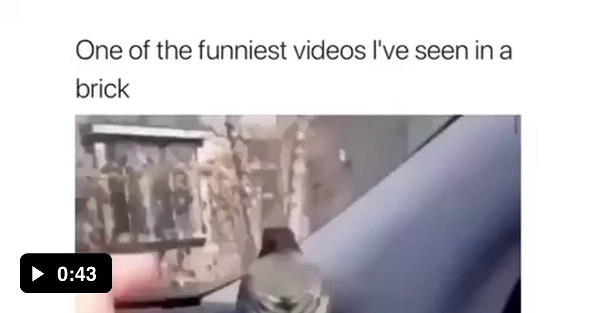 Haven't seen this in a brick - 9GAG