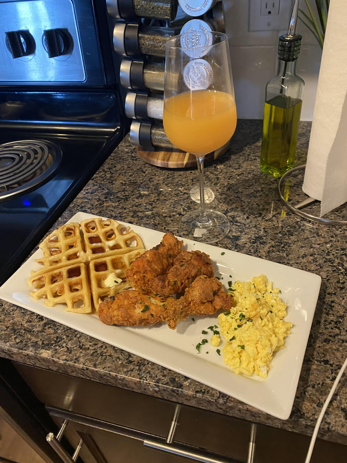 Chicken n Waffles - 9GAG
