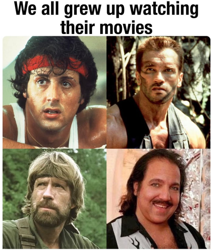Only know Ron Jeremy. Who are the other fellows? - 9GAG