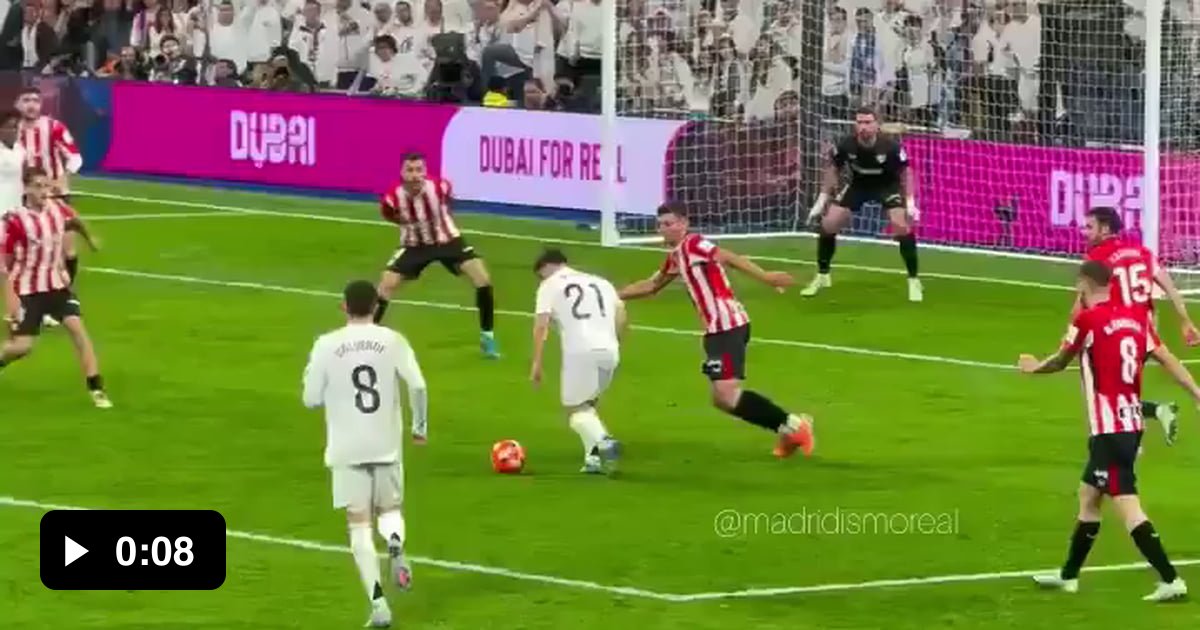 Fede Valverde's volley goal against Athletic Bilbao from the stands - 9GAG