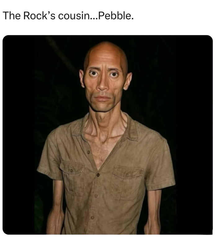 The Rock's cousin - 9GAG