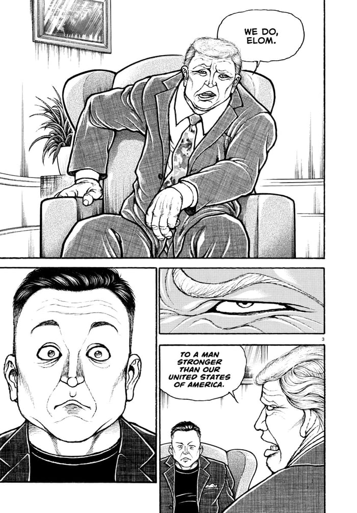 The resemblance is uncanny Baki Rahen Ch. 39 - 9GAG