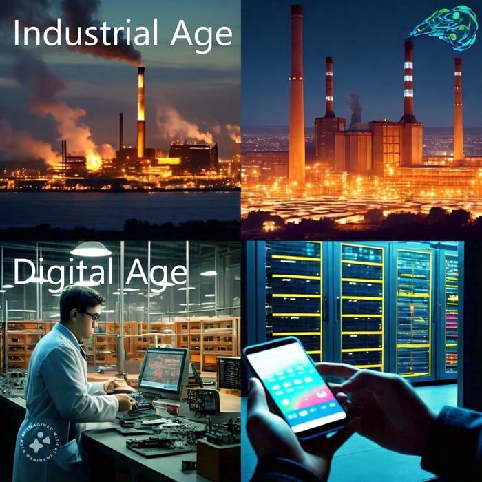 Is society ready for transitioning from industrial age education level ...