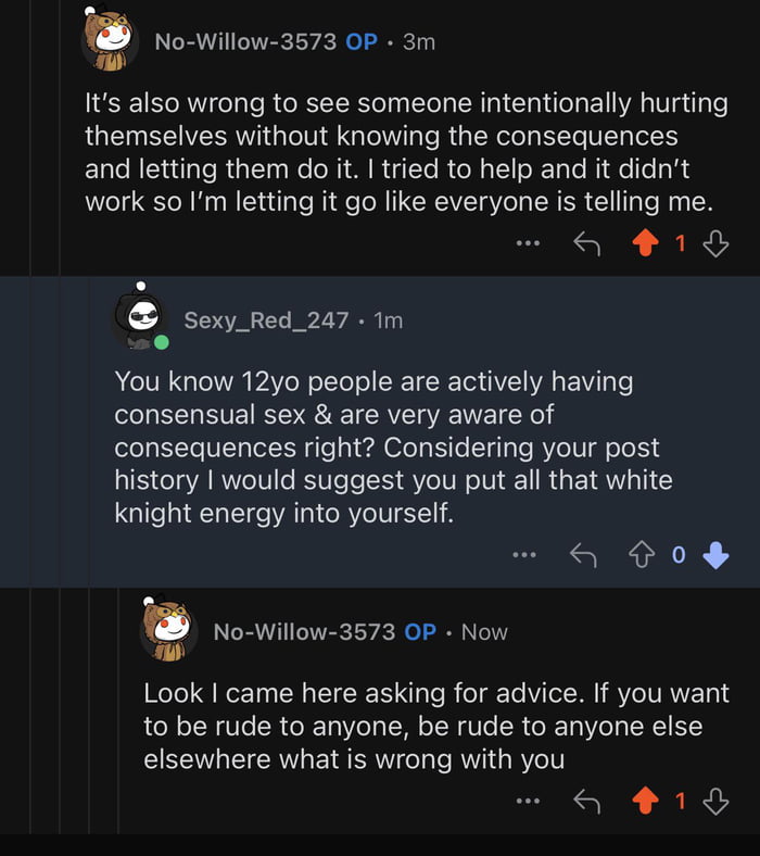 Saying this to a suicidal person is beyond messed up what is wrong with people - 9GAG