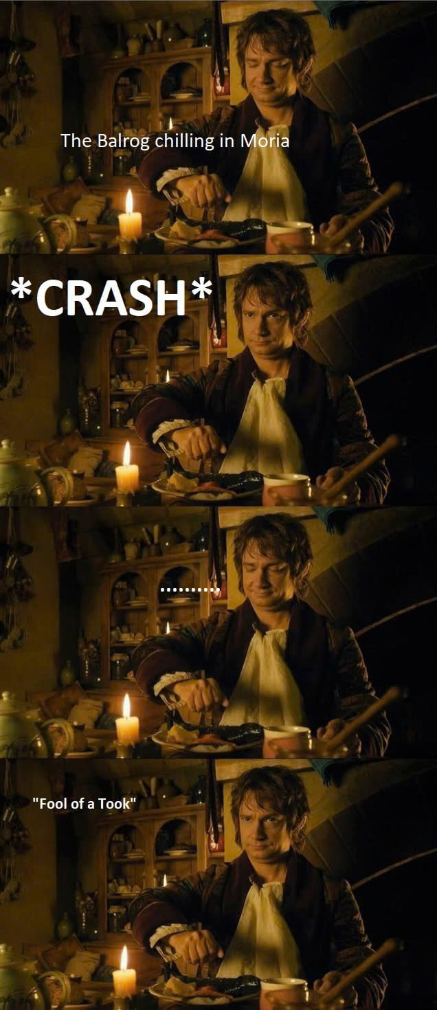 Gandalf said calmly - 9GAG