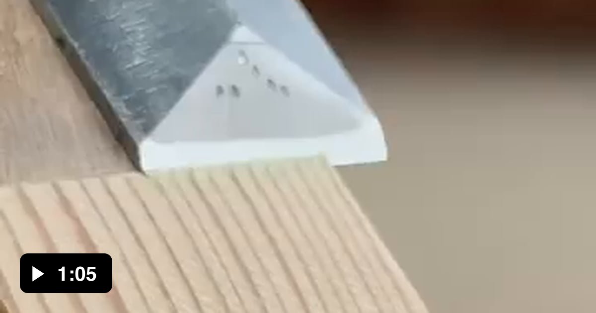 Now you know what a miter joint with a cross spline is - 9GAG