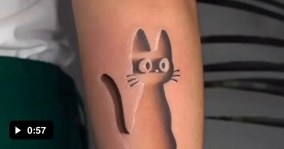 Amazing depth 3D tattoos! - 9GAG